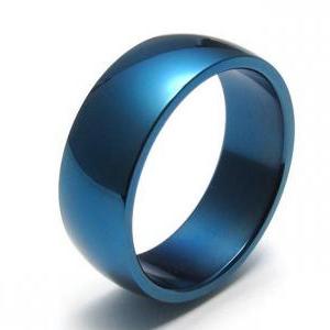 Blue Titanum Steel Ring on Luulla