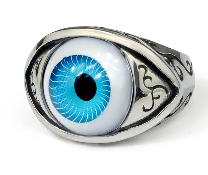 Blue Devil Eye Ring on Luulla